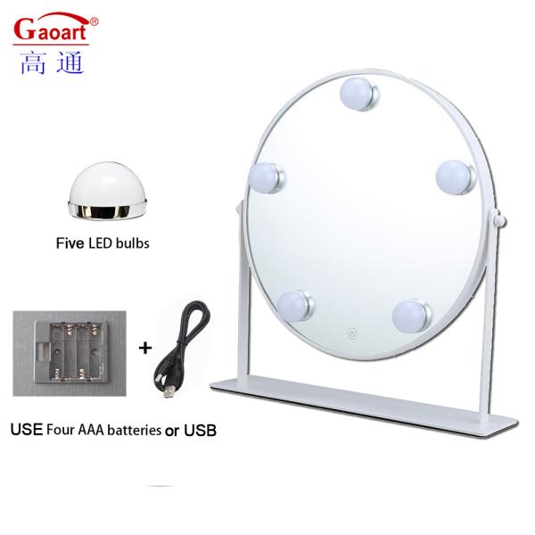 Quality Fashionable Design Style Individual Carton Packing Large Lighted Light Espejo for sale