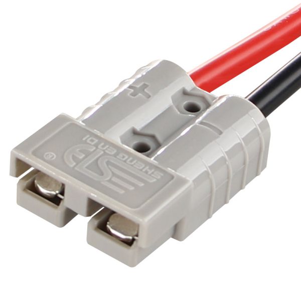 DC 600V 50A Inverter Battery Cable Length 500mm With Anderson Connector ...