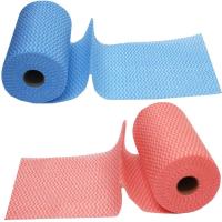 Quality Durable 40gsm Disposable Dish Cloths , Multipurpose Kitchen Cloth Wipes for sale
