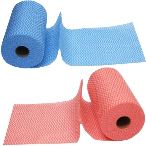 Quality Durable 40gsm Disposable Dish Cloths , Multipurpose Kitchen Cloth Wipes for sale