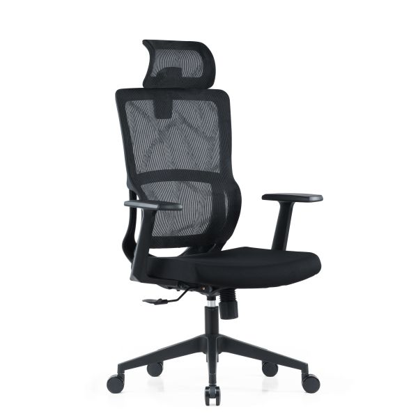 Quality Chairs Rotating Fabric Swivel Gas Lifting Computer Desk Ergonomic Mesh Executive Office Chair for sale