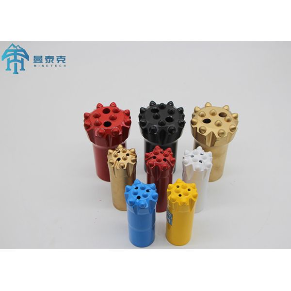 Quality Tophammer Forging 64mm R32 Thread Button Bit with 10 Buttons for Drifting and for sale