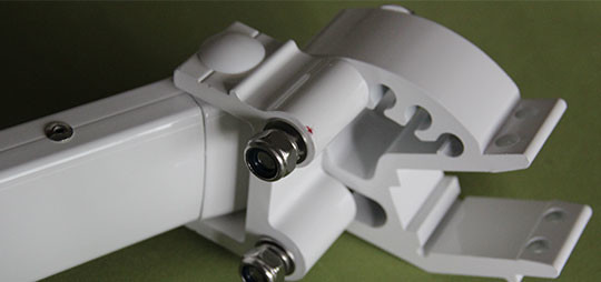 Quality Outdoor Retractable Awning Hardware Aluminium Retractable Awning Arms for sale