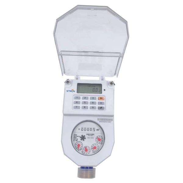 Quality Prepaid / Postpaid Smart Electronic Water Meter With Non Return Valve for sale