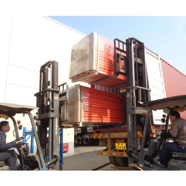 Quality Corrosion Protection Heavy Duty Sheet Metal Stacking Pallet Rack Beam Racking for sale