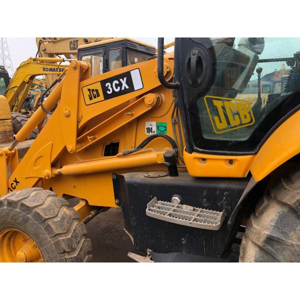 Quality Second Hand JCB 3CX 4CX 4X4 Backhoe Loader with CHAOSHUN Hydraulic Cylinder for sale