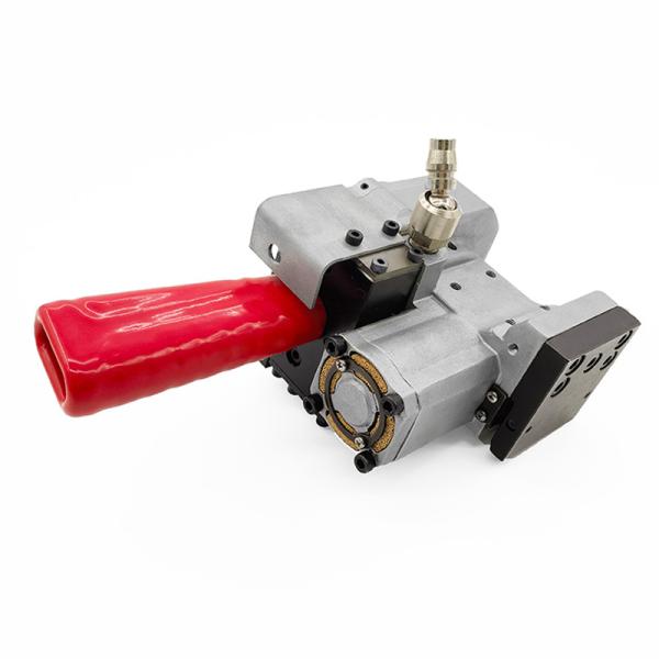Quality Portable PP&PET Pneumatic Strapping Tensioner Machine Double Solder Joint for sale