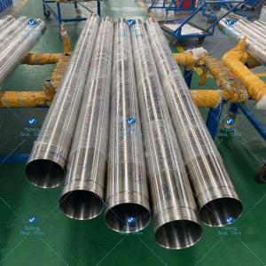Quality Feiteng Dia 125MM Dense Titanium Tube Targets ASTM B861-06A for sale