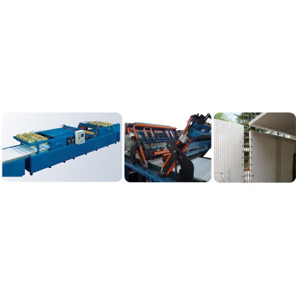 Quality 3D Wire Mesh EPS Sandwich Panel Line for sale