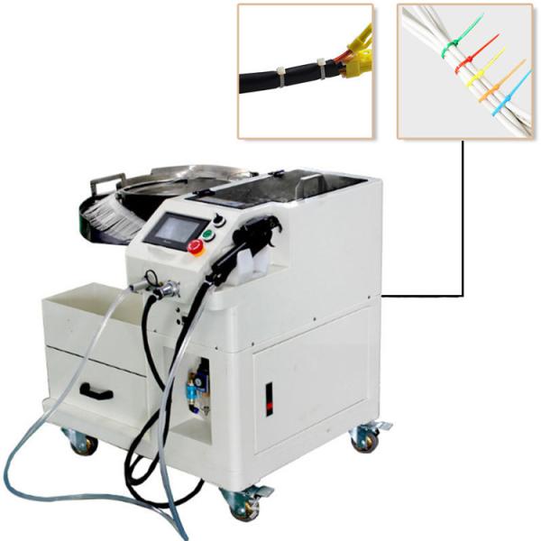Quality Automatic Feeding PLC Self Locking Nylon Cable Tying Machine for sale