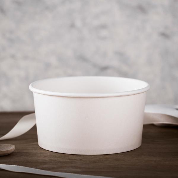 Quality white paper bowl for food to take away for sale