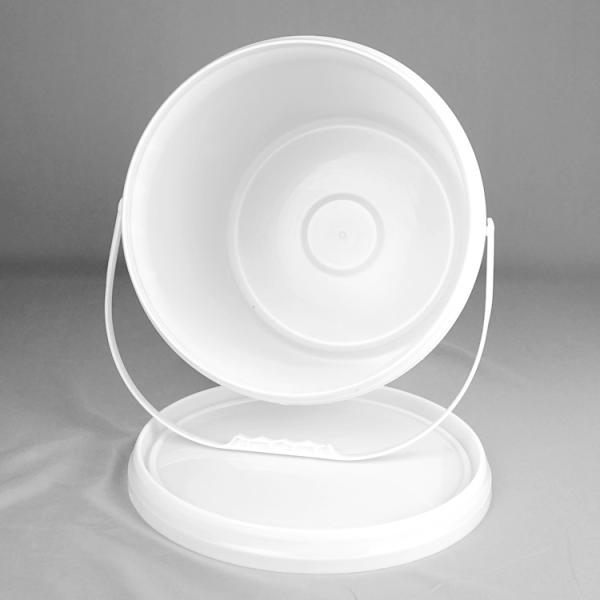 Quality 17L PP Plastic Paint Pail with Lid and 28cm Diameter for sale