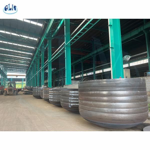 Quality 1950mm Diameter Pressure Vessel Dished Head With Hydrostatic Test Inspection for sale