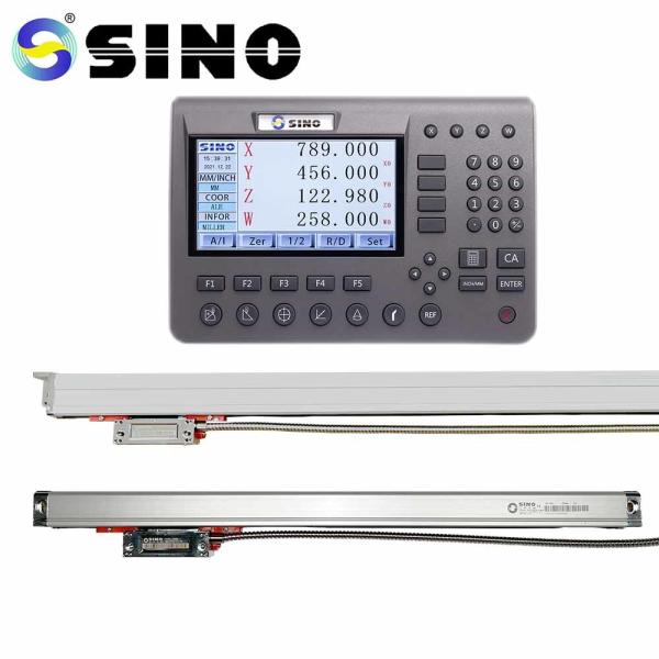 Quality Two Axes Metal LCD Milling Machine DRO 0.005mm Resolution Practical for sale