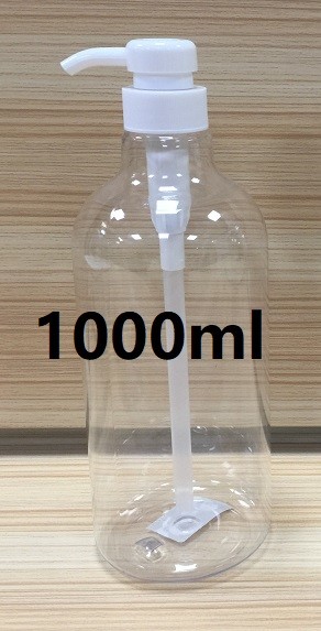 Quality Hand Sanitizer Alcohol 1000ml Lotion Bottle Pump Dispenser for sale