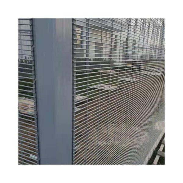 Quality Prison High Security Fence 358 Security Wire Mesh Fence Waterproof Plastic Metal Anti Climb 358 Security Fence for sale