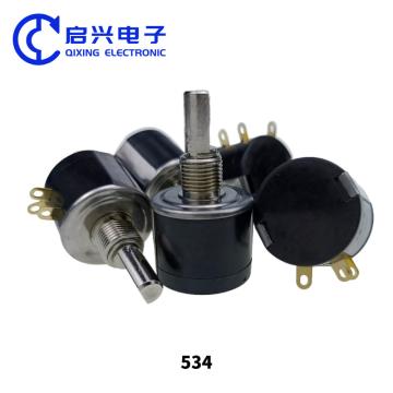 Quality 534 Multiturn Potentiometer Wirewound Potentiometer 10-Turn Potentiometer 2W for sale