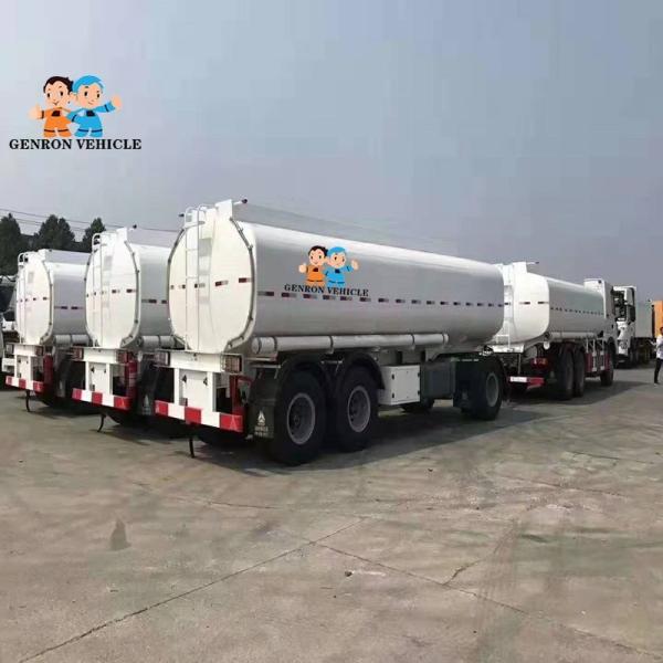 Quality Bottom Emergency Valve Flammable 40ton Liquid Tanker Trailer for sale