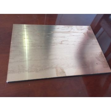 Quality Brushed Copper Composite Panel 2000mm Length High Intensity For Ceiling for sale