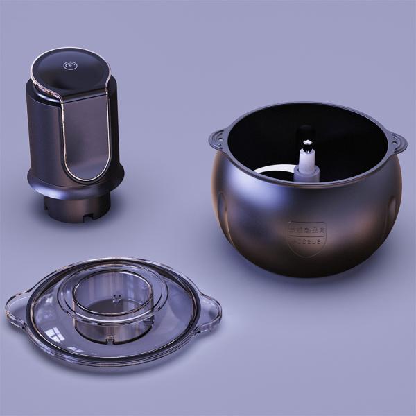 Quality Household Stainless Steel Meat Grinder Mini 6 Blade 2l 3l for sale