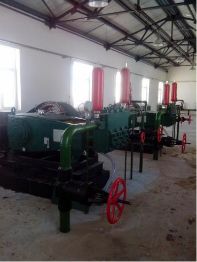 Quality 5 Cylinder Single Acting Reciprocating Pump With Electric Motor / Diesel Engine Driven for sale