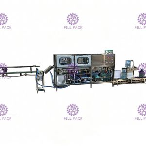 Quality Auto Lifting Feeding SUS 304 120 BPH Gallon Filling Line for sale
