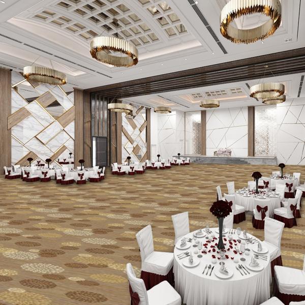 Quality Bfl-S1 80% Wool 20% Nylon Woven Axminster Carpet For Hall Decorative for sale