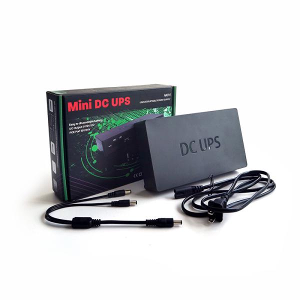 Quality Mini DC UPS For Wifi Router Smart Mini UPS With POE Port Power Supply for sale