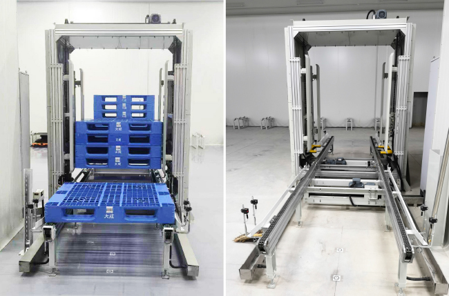 Cold Storage Warehouse Pallet Stacker Crane ASRS Logistics Center Automatic Storage And Retrieval System