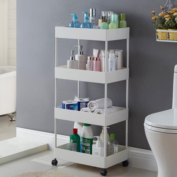 Quality 3 - 6 Layers Steel Storage Racks Customized White Black for sale