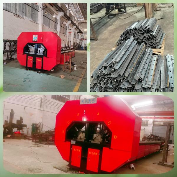 Quality Angle Steel Structure Automatic Shear And Punch Machine for sale