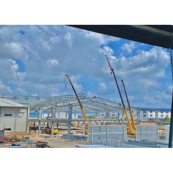 Quality Construction Q235 Q345 QHHK Prefab Warehouse Buildings Prefabricated Industrial for sale