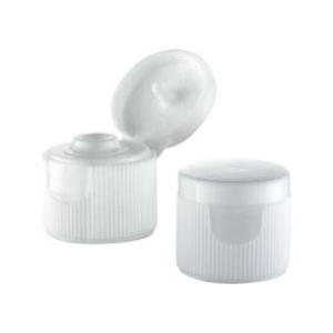 Quality 18/410 Liqui Bottle Flip Top Cap Ribbed Plastic Material and Customized Color for sale