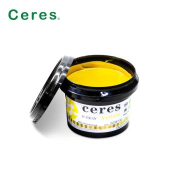Quality Ceres Offset Uv Printing Ink CMYK Plastic PVC Fast Drying High Gloss for sale