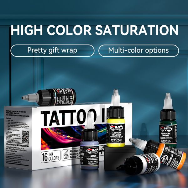 Quality 1/2 OZ Dark Tattoo Ink Best Tattoo Ink For Permanent Makeup for sale