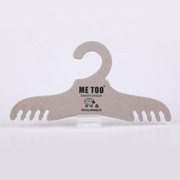 Quality 2mm Thickness 2.5mm Thickness 3mm Thickness Eco Friendly Cardboard Underwear Hangers Biodegradable Paper Hangers for sale