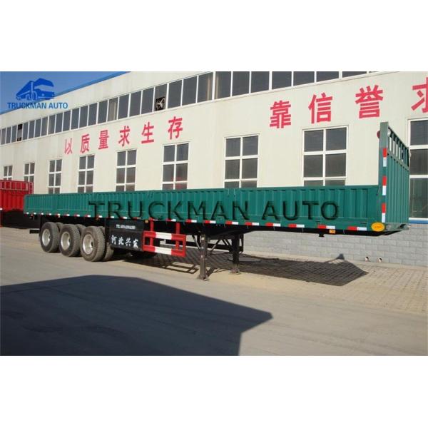 Quality 40ft Container Type Side Wall Semi Trailer With Jost Brand Tractor Pin for sale
