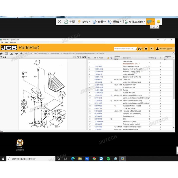 Quality Jcb Diagnostic Scanner Tool for sale