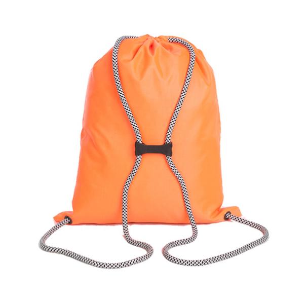 Quality SGS Rotogravure Drawstring Pouch Bags Small 190T 210D 420D Waterproof Polyester for sale