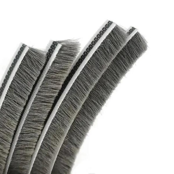 Quality Aluminum Window and Door Wool Pile Weather Strip for Home Office Hotel for sale