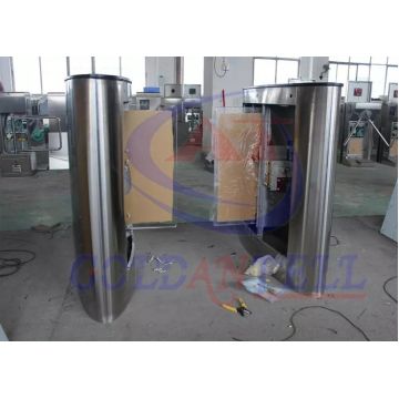 Quality Retractable Automated Gate Systems / Rfid Card Reader And Fingerprint Flap for sale