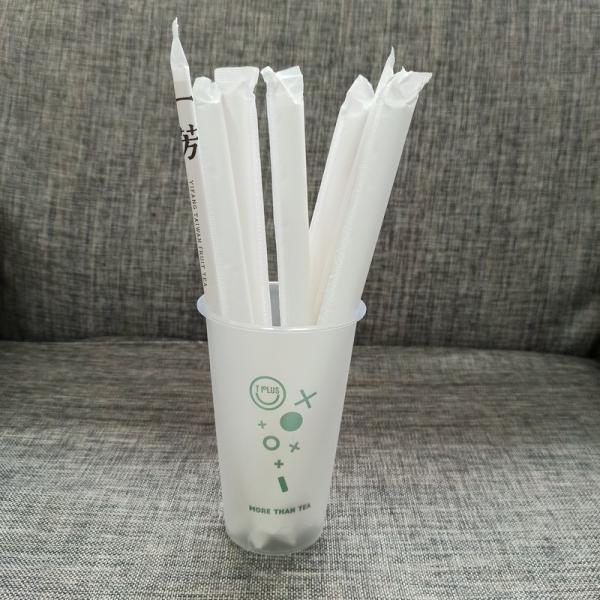 Quality Eco Friendly Pla Biodegradable Paper Drinking Straws for sale