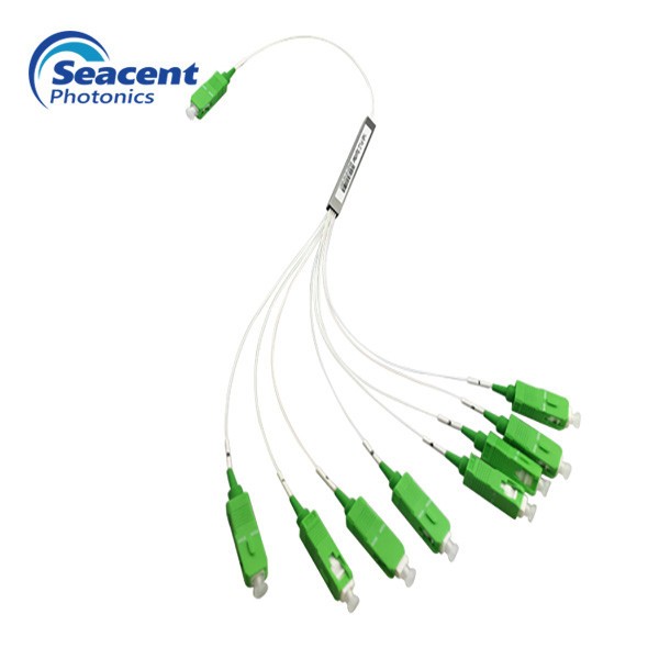 Quality 1x8 Plc Splitter single mode fiber opitc splitter for sale
