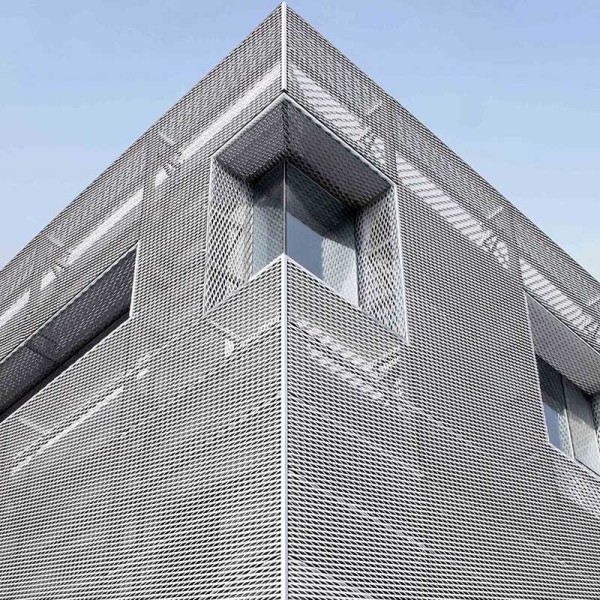 Quality Expanded Mesh Aluminum Cladding Panel 2mm Aluminium Wall Panels for sale