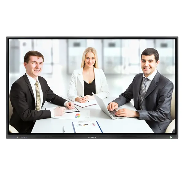 Quality LCD Display Interactive Touch Screen 450cd/M2 Built-In Speakers/Microphone for sale