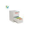 china KD Structure Vertical Metal File Cabinets For Office , Gray 2 Drawer File