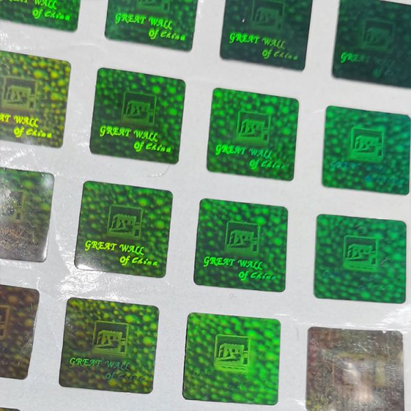 Quality Customized Anti Counterfeiting Sticker Paper Vinyl PET CMYK/Pantone Roll Sheet OEM/ODM Accepted for sale