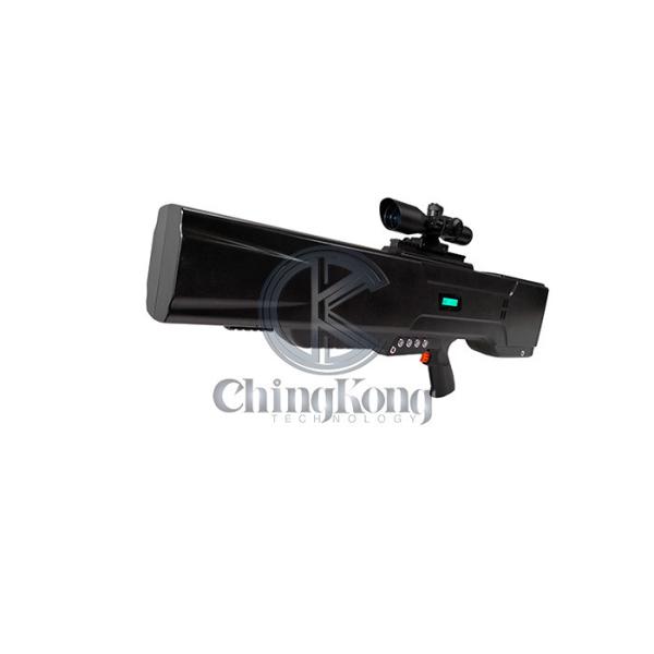 Quality Cooling Fans 24V 10Ah Battery 50W 1500M Drone Jamming Gun for sale