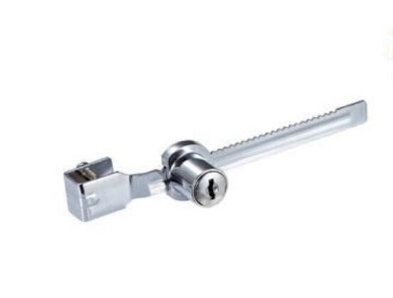 Quality Zinc Alloy Furniture Drawer Locks Chrome Plated Finish D19xL22/32mm for sale