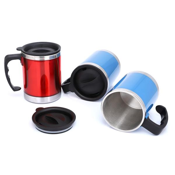 Quality 400CC Metal Insulated Coffee Mugs for sale
